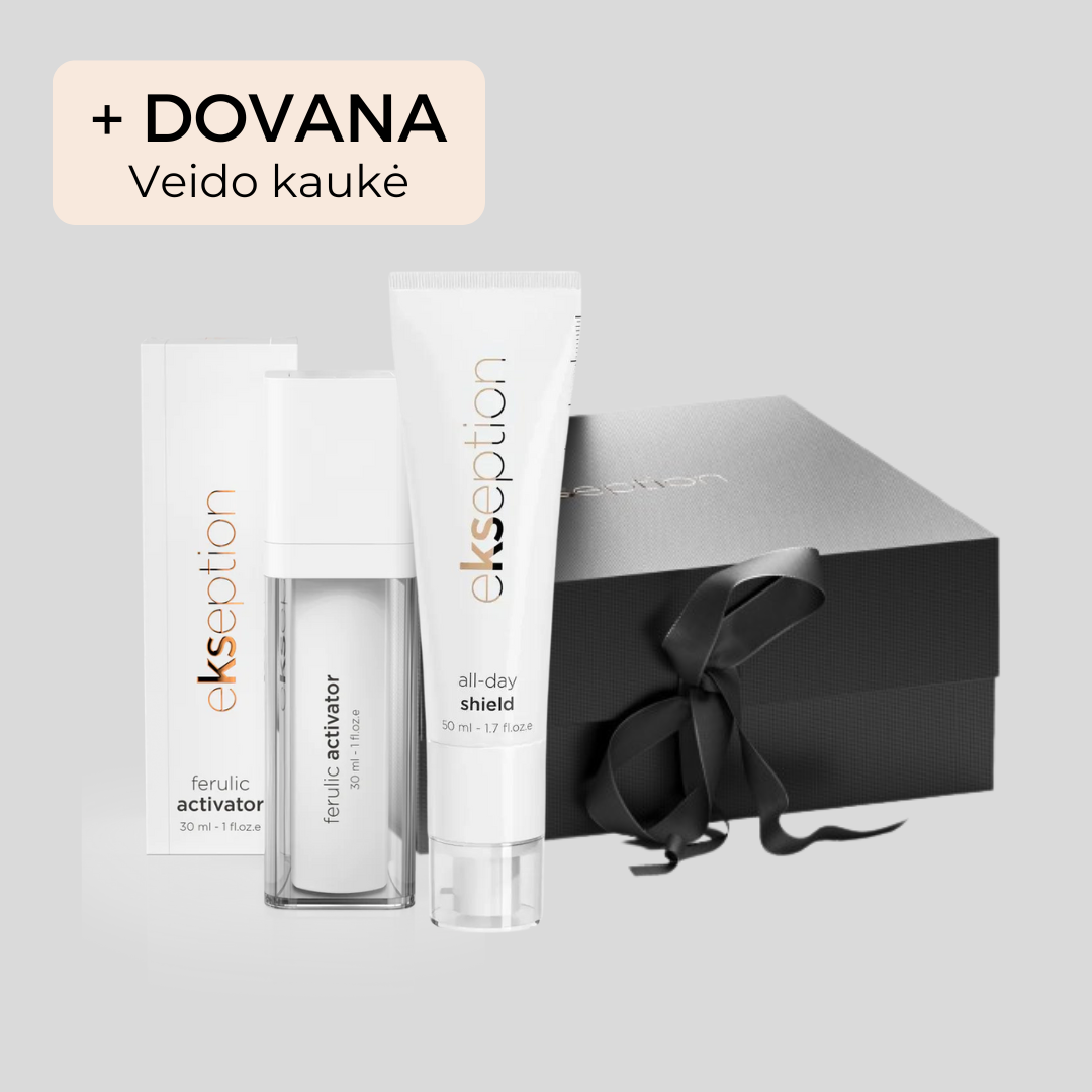 Ekseption kosmetikos rinkinys raustančiai odai + DOVANA – Misija oda